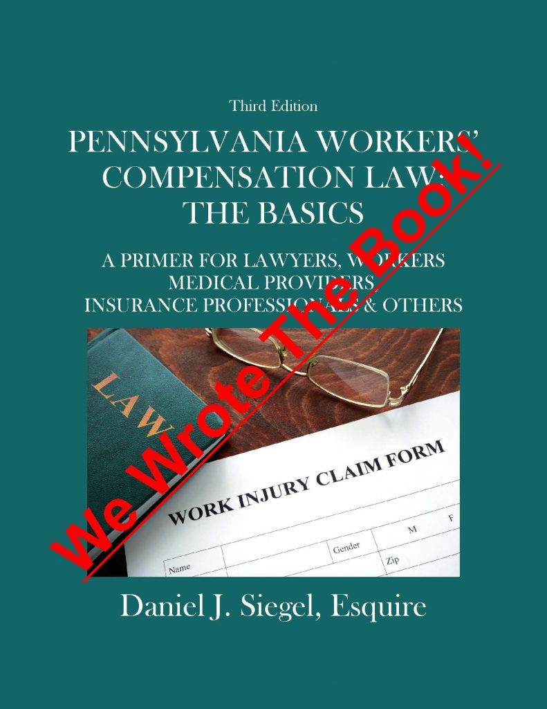 Pennsylvania Workers' Compensation Law Information Center | Law Offices ...